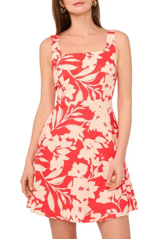 Vince Camuto Floral Fit & Flare Dress
