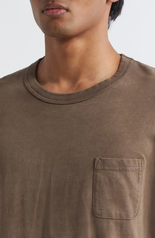 Visvim Jumbo Cotton Pocket T-shirt - Mud