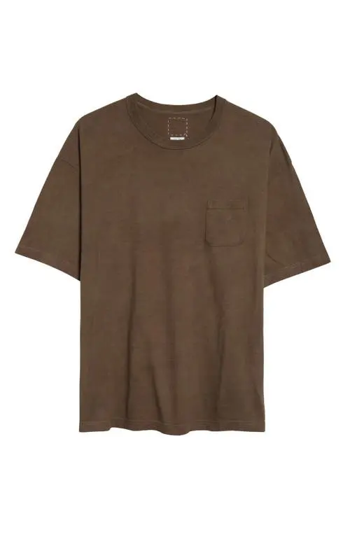 Visvim Jumbo Cotton Pocket T-shirt - Mud