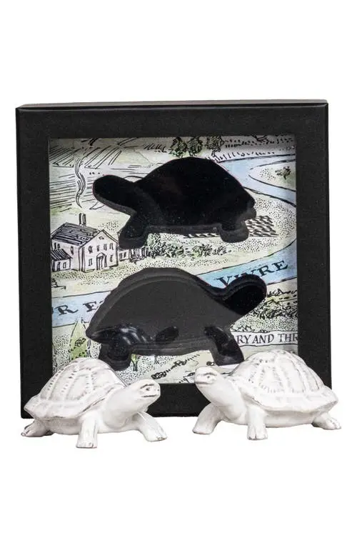 JULISKA Clever Creatures Turtle Salt & Pepper Shakers Set