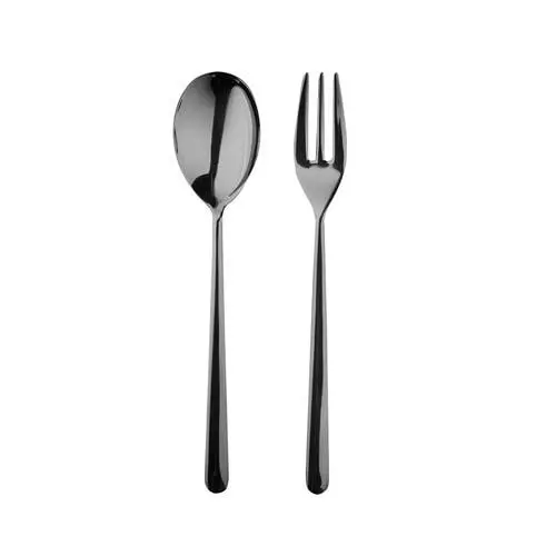 MEPRA Linea Ice Serving Set2 Pieces - Black Gold