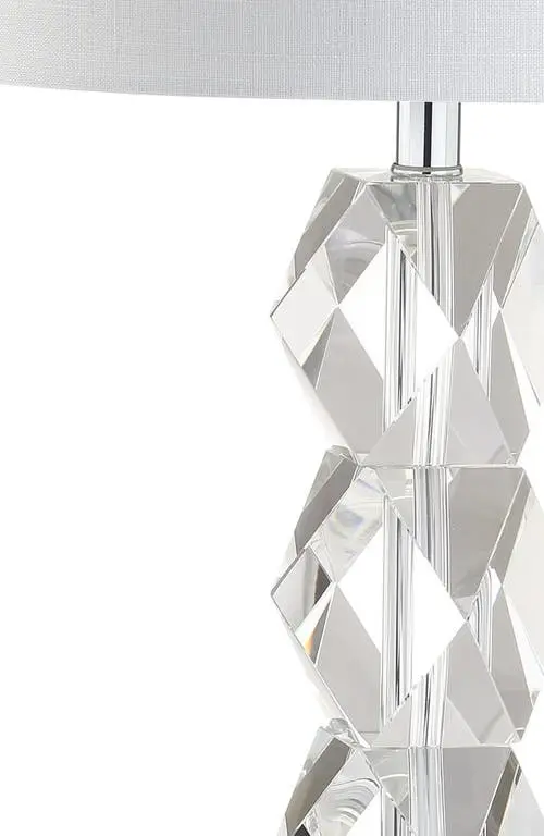 JONATHAN Y Sofia 26" Crystal Led Table Lamp