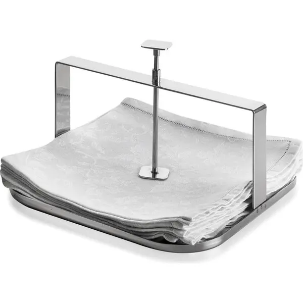 MEPRA Stile Pininfarina Napkin Holder - Metallic Silver