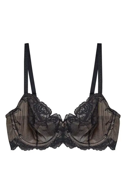Wacoal Vivid Attraction Underwire Bra - Black
