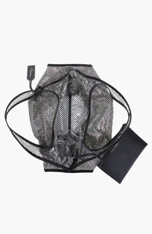 3.1 Phillip Lim Crystal Embellished Mesh Market Tote