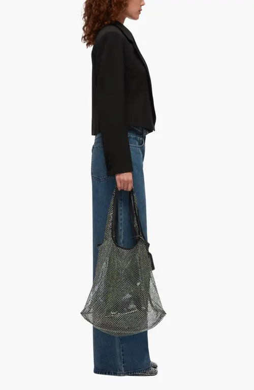 3.1 Phillip Lim Crystal Embellished Mesh Market Tote
