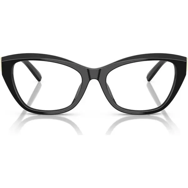 Tiffany & Co. 54mm Cat Eye Optical Glasses - Black/ Demo Lens