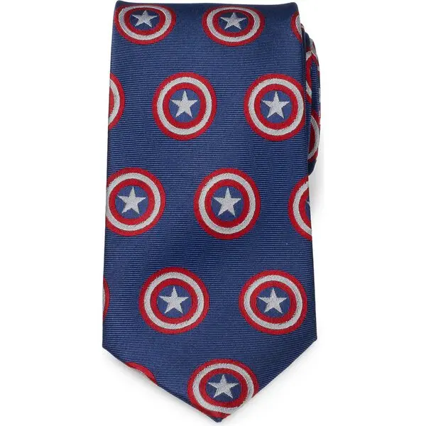 CUFFLINKS, INC. Captain America Neck Tie