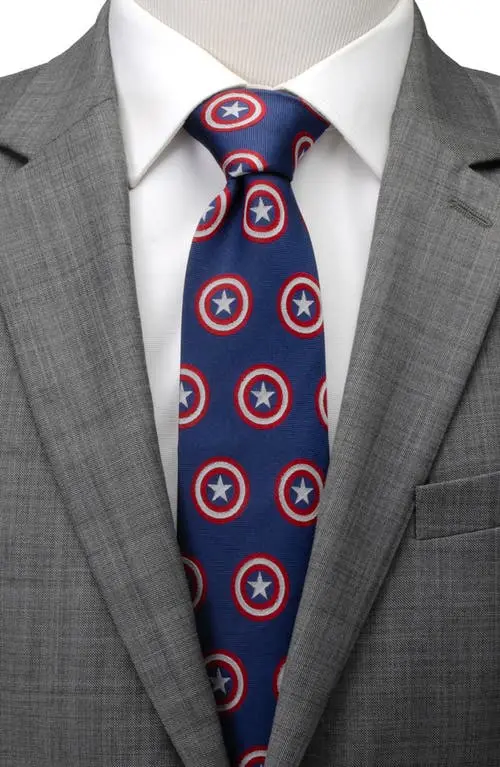 CUFFLINKS, INC. Captain America Neck Tie