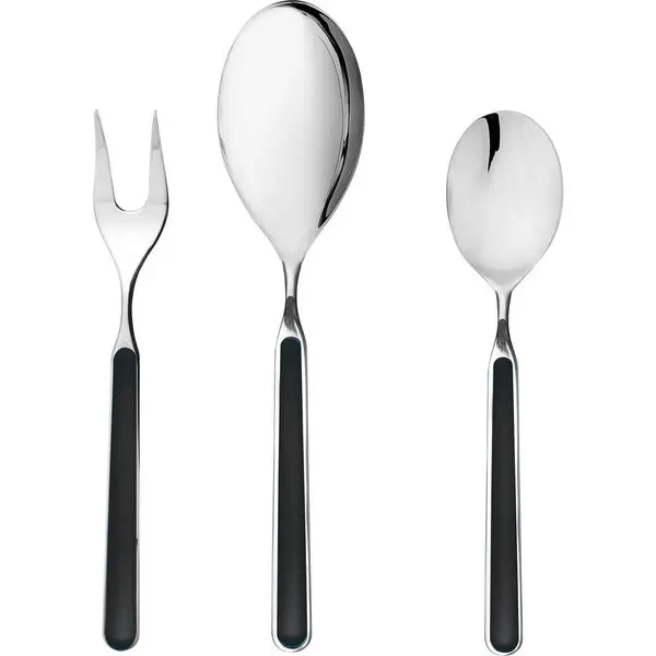 MEPRA Fantasia Serving Set3 Pieces - Black