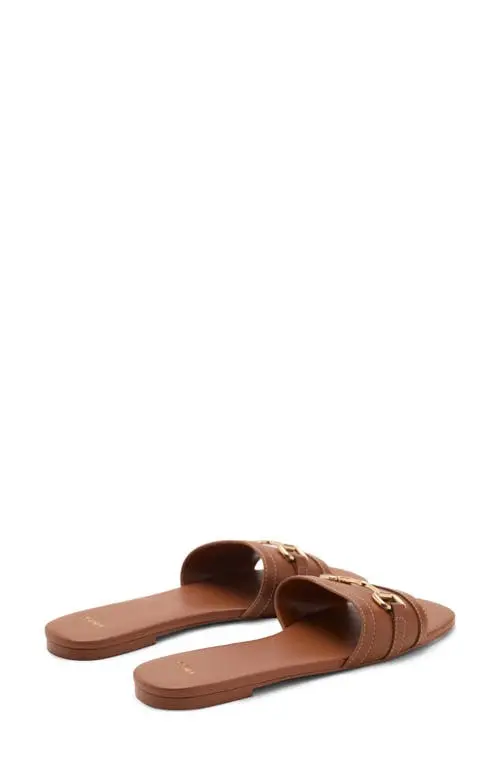 Mango Buckle Slide Sandal