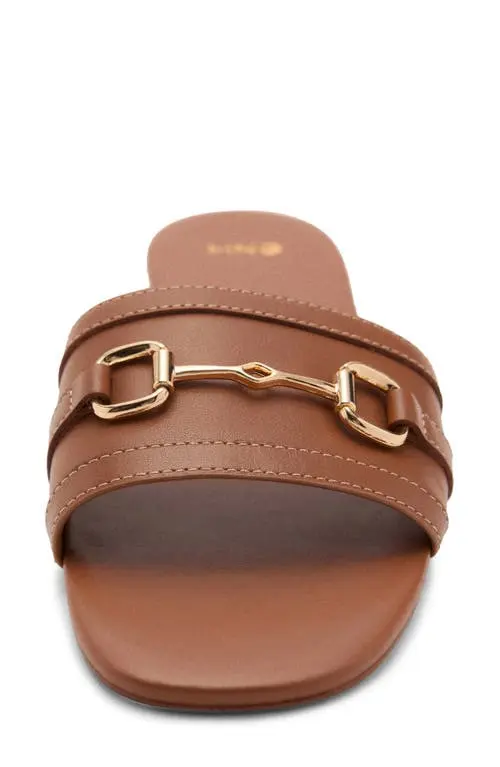 Mango Buckle Slide Sandal