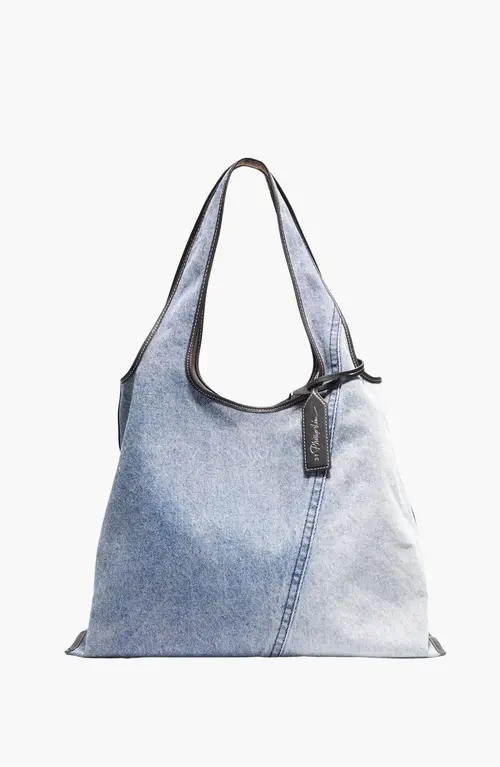 3.1 Phillip Lim Denim Market Tote Bag - Indigo