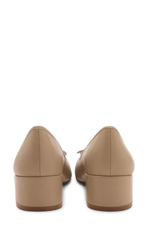 Mango Ballet Pump - Caramel
