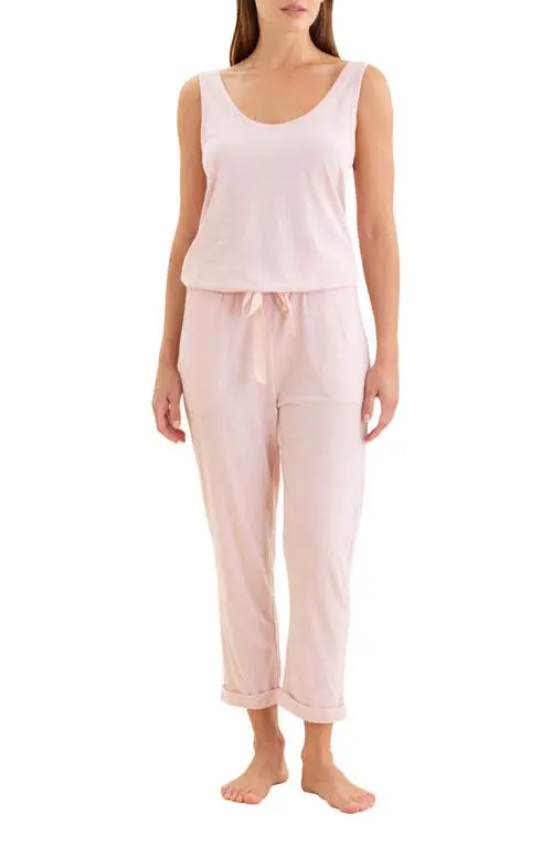 PAPINELLE Jada Organic Cotton Pajama Jumpsuit - Papinelle Pink