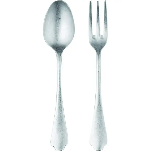MEPRA Dolce Vita Serving Set2 Pieces - Pewter Silver