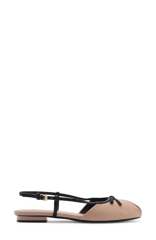 Mango Slingback Ballet Flats - Pink