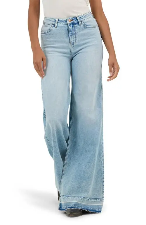 Wrangler Release Hem Wide Leg Jeans