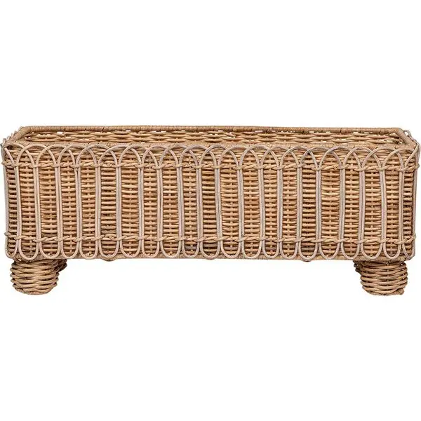 JULISKA Provence Rattan Rectangular Planter