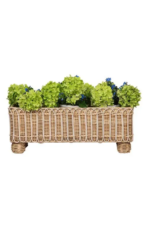 JULISKA Provence Rattan Rectangular Planter