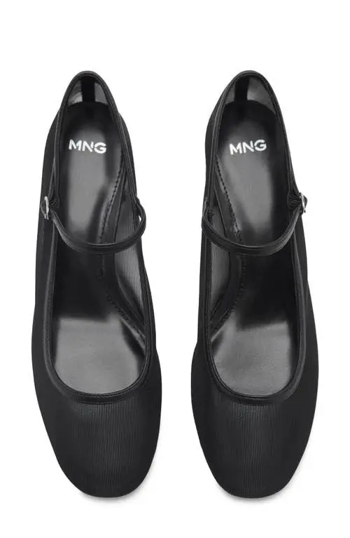 Mango Mary Jane Pump