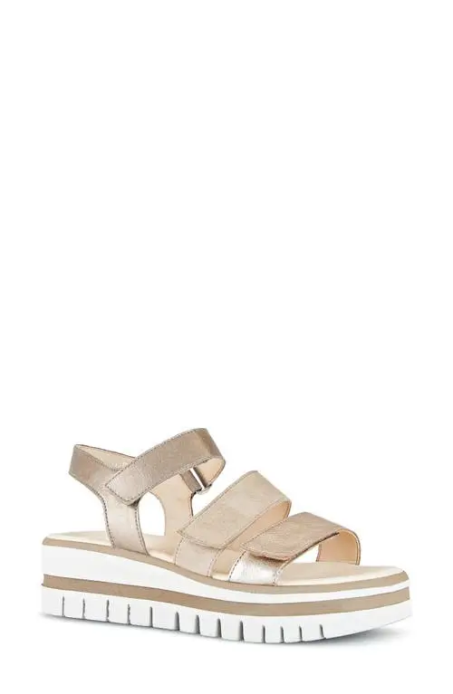 Gabor Strappy Wedge Sandal