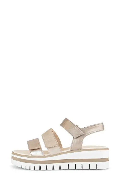 Gabor Strappy Wedge Sandal
