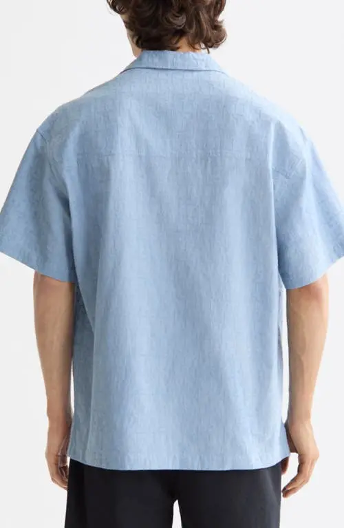 Scotch & Soda Macys Cross-stitch Camp Shirt