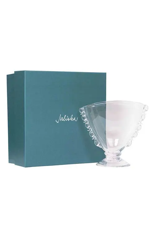 JULISKA Harriet Glass Fan Vase - Clear