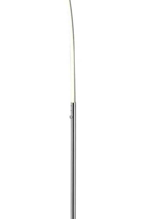 JONATHAN Y Curva 64" Metal Minimalist Modern Led Integrated Floor Lamp