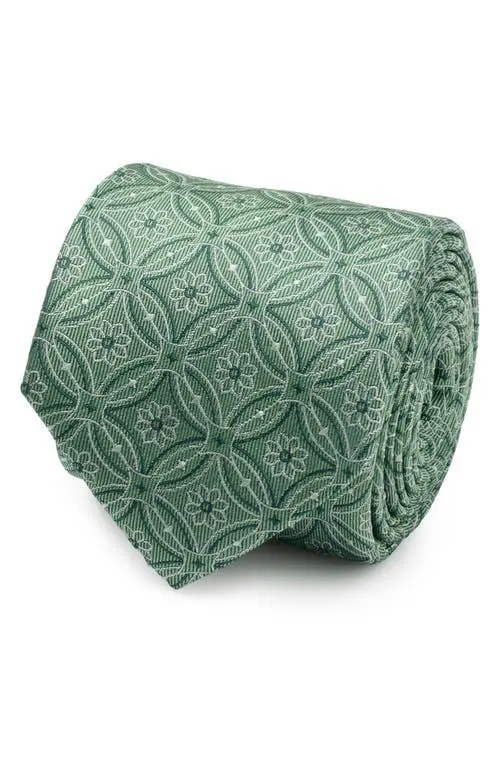 CUFFLINKS, INC. Geometric Tile Silk Tie