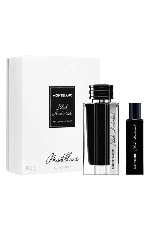Montblanc Black Meisterstuck Eau De Parfum Set $200 Value - No Color