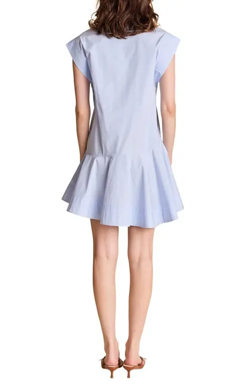 English Factory Cap Sleeve Minidress