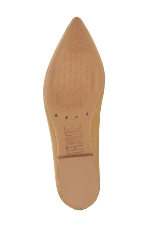 Frye Heather Pointed Toe Flat - Banana