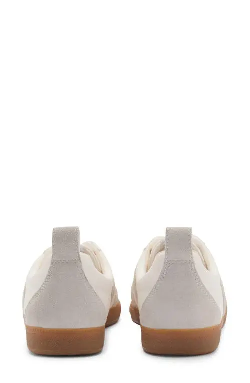 Mango Contrast Panel Sneakers - White