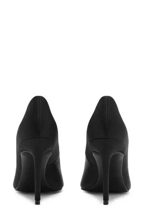 Mango Buckle Pointed Toe Pumps