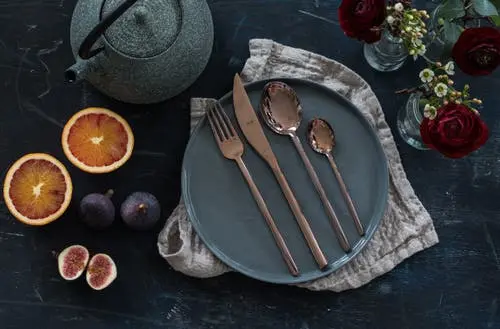 MEPRA Due Spoons Set6 Pieces - Bronze