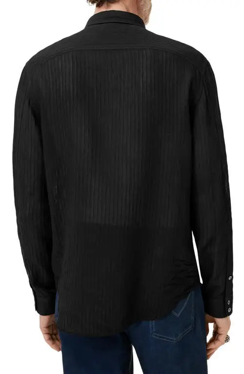 John Varvatos Bucks Button-up Shirt - Black