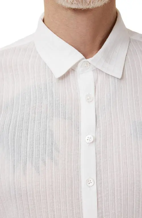 John Varvatos Bucks Button-up Shirt - Chalk