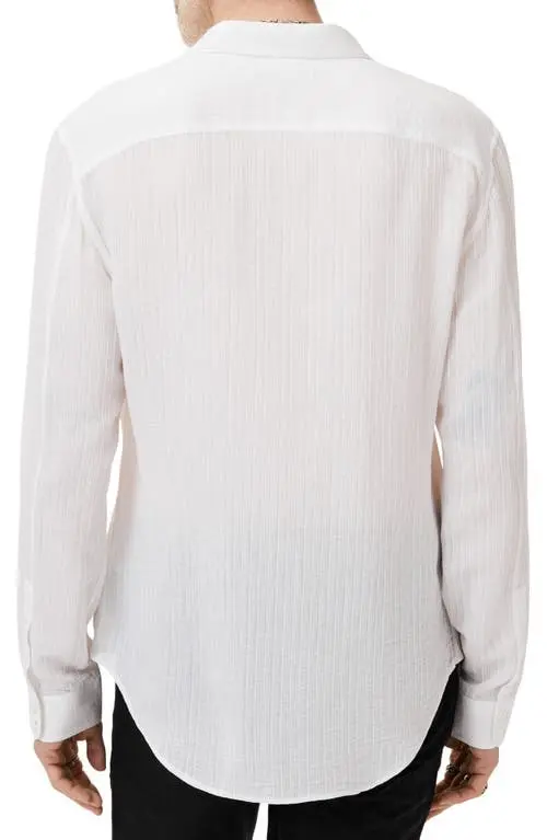 John Varvatos Bucks Button-up Shirt - Chalk