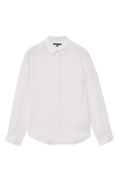 John Varvatos Bucks Button-up Shirt - Chalk