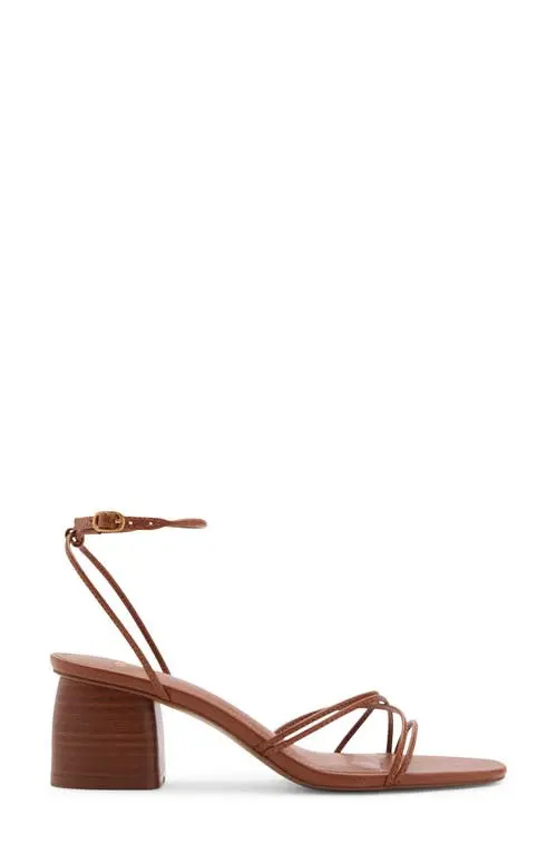 Mango Ankle Strap Sandal - Leather