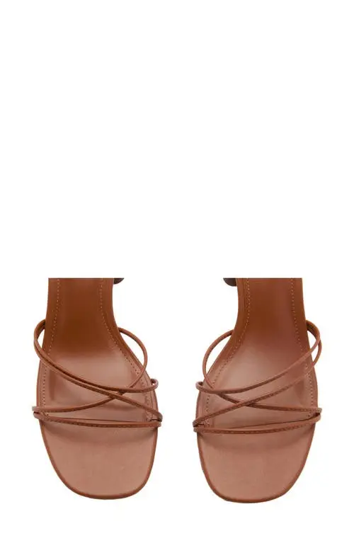 Mango Ankle Strap Sandal - Leather