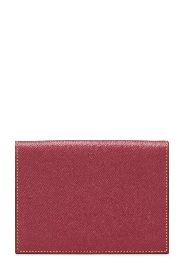 Hermès Courchevel Globe Trotter Agenda Cover - Red
