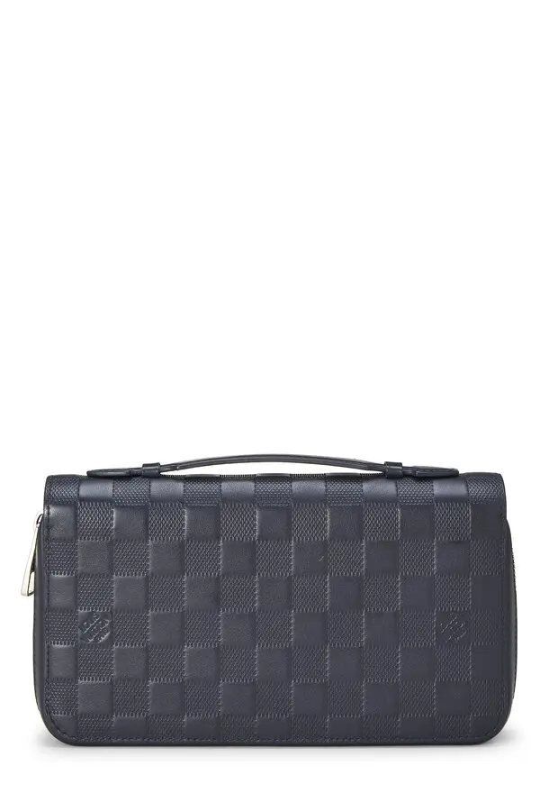 LOUIS VUITTON Damier Infini Zippy Xl Wallet - Navy