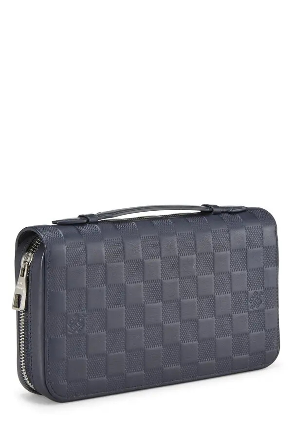LOUIS VUITTON Damier Infini Zippy Xl Wallet - Navy