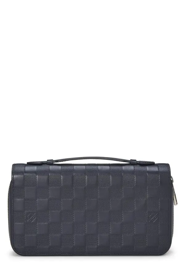 LOUIS VUITTON Damier Infini Zippy Xl Wallet - Navy