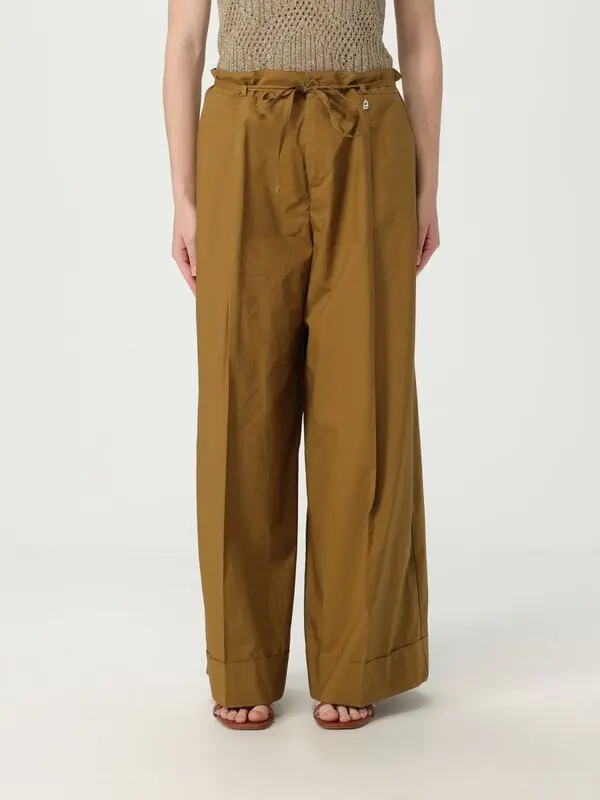 Liu Jo Wide Leg Trousers - Rust