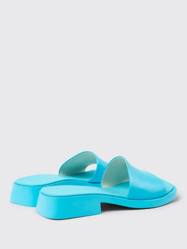 Camper Heeled Slides - Blue