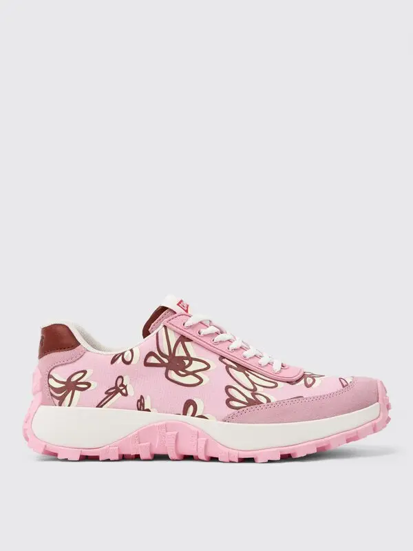 Camper Floral Print Lace-up Sneakers